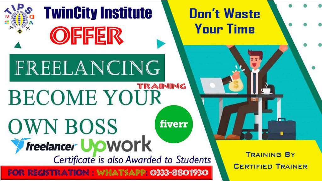 Freelancing Course in Rawalpindi Islamabad Pakistan - TwinCity Institute